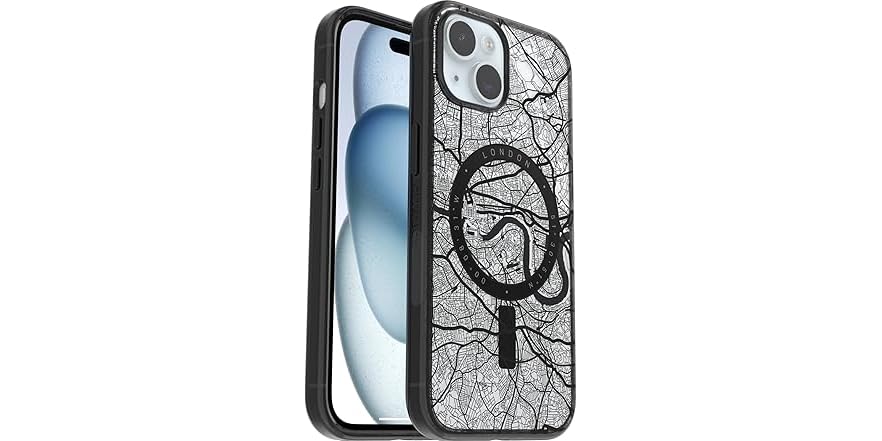 OtterBox Clear case with Colorful Grip