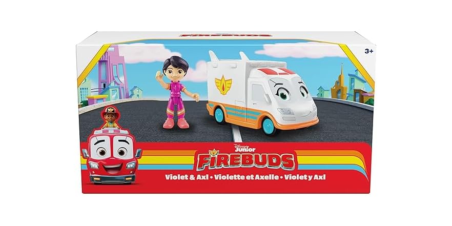 Disney Junior Firebuds Violet and Axi
