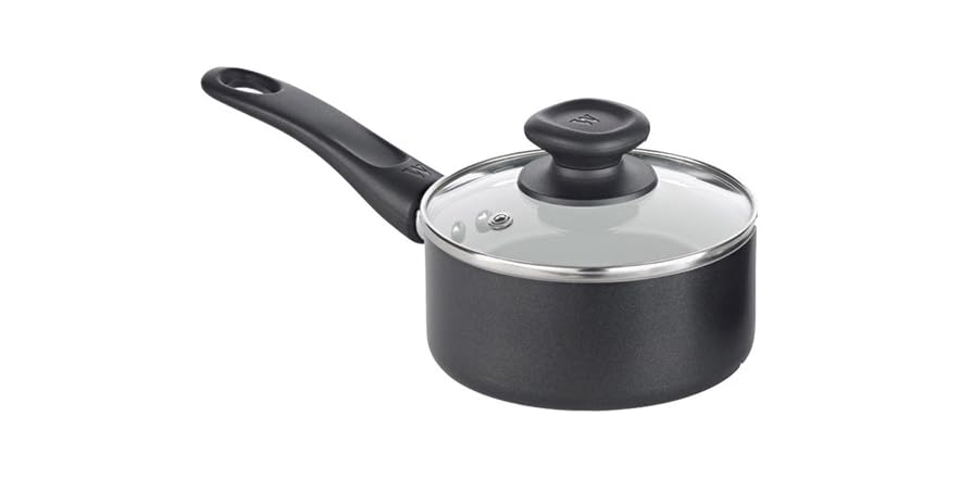 WearEver Nonstick Ceramic 10-Piece Cookware Set, Black