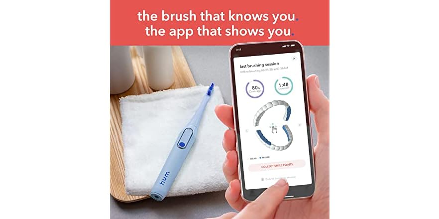 (2-Pk) hum by Colgate Electric Smart Toothbrush