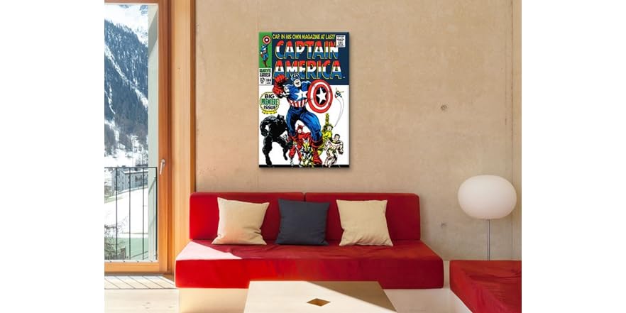Captain America Issue #100 (2 Sizes)
