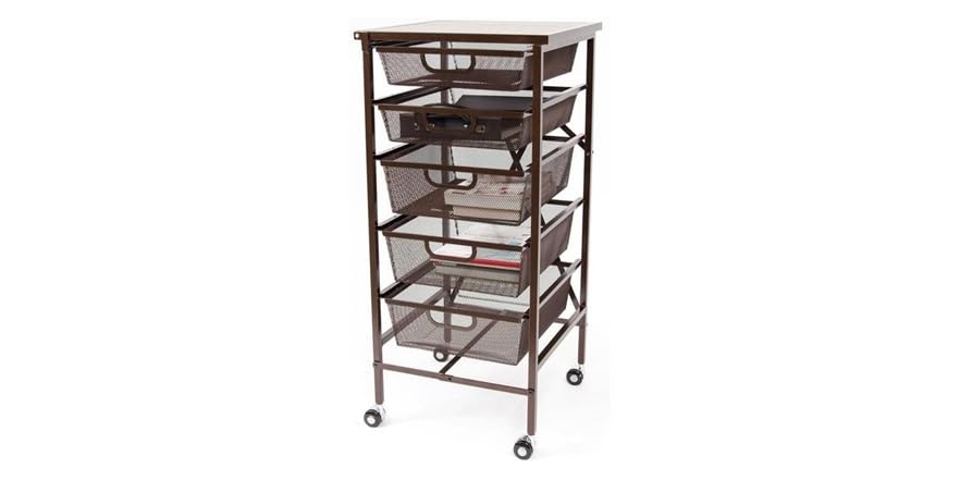 Origami 5 Drawer Cart
