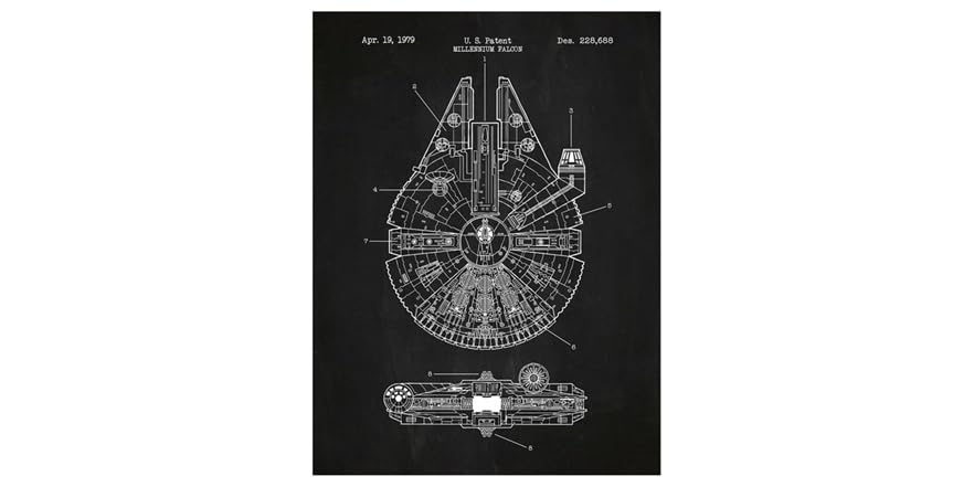 Star Wars Millennium Falcon - Blueprint