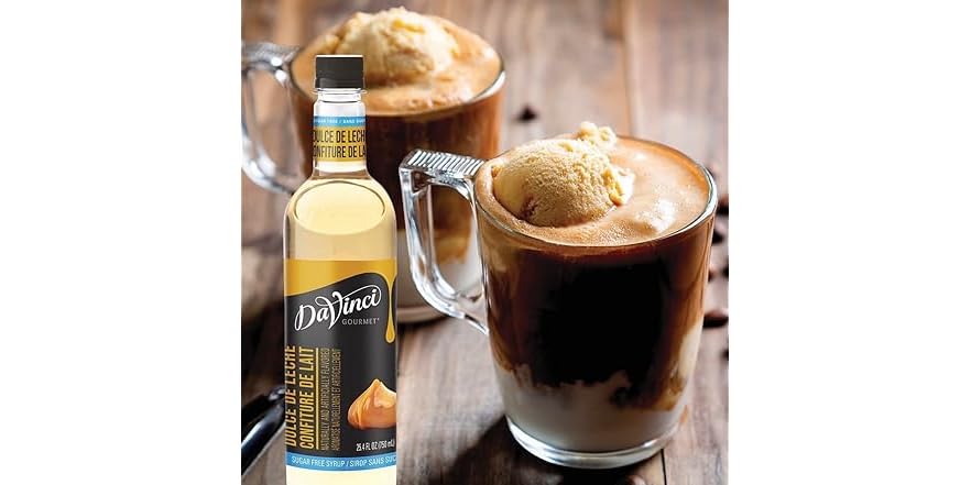 DaVinci Dulce de Leche Syrup 25.4oz (4pk)