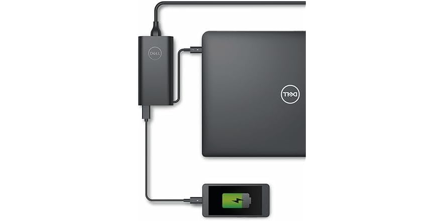 Dell Dell 90W USB-C Adapter for Latitude 7420, 5289 2-in-1