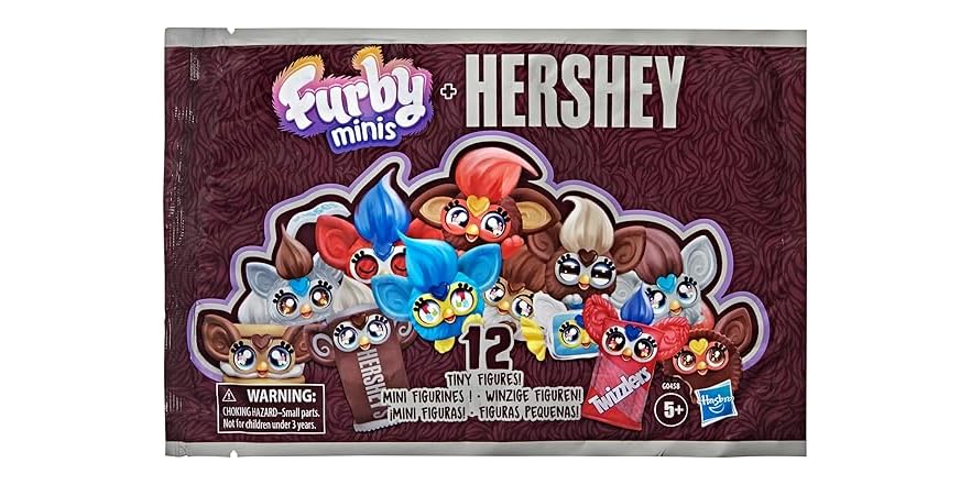 Furby Minis 12 Pack of The Hershey Company Figures