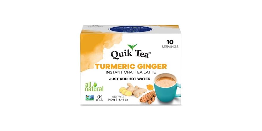 Quik Tea Chai Tea Latte 6 Pack - Sweetened Variety Pack