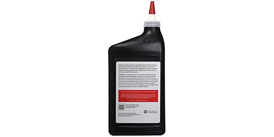 Robinair 13203 Premium High Vacuum Pump Oil 1 Quart