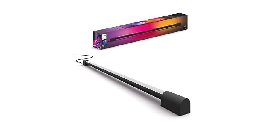 Philips Hue Compact Smart Light Tube, Black