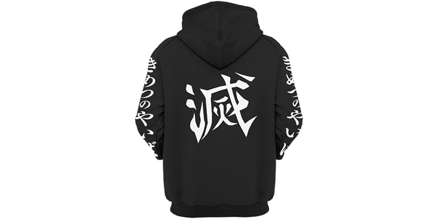 RUIKER Unisex Anime Hoodie, Small