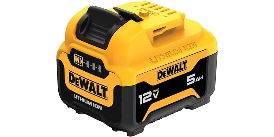 DEWALT DCB126-2 12V MAX 5Ah Battery, 2pk (Open Box)