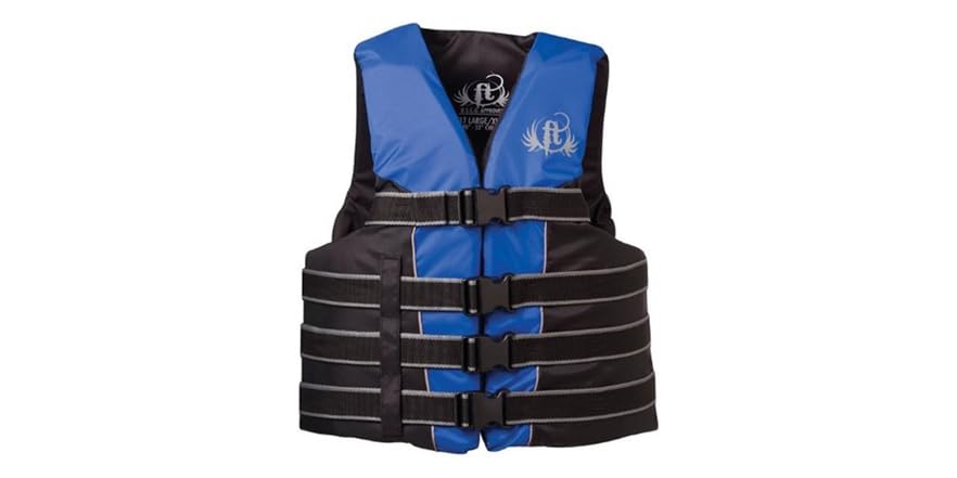 Full Throttle Nylon Water Vest, Blue