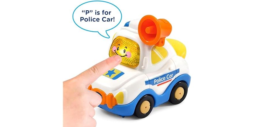 VTech Go! Go! Smart Wheels Payton Police Car