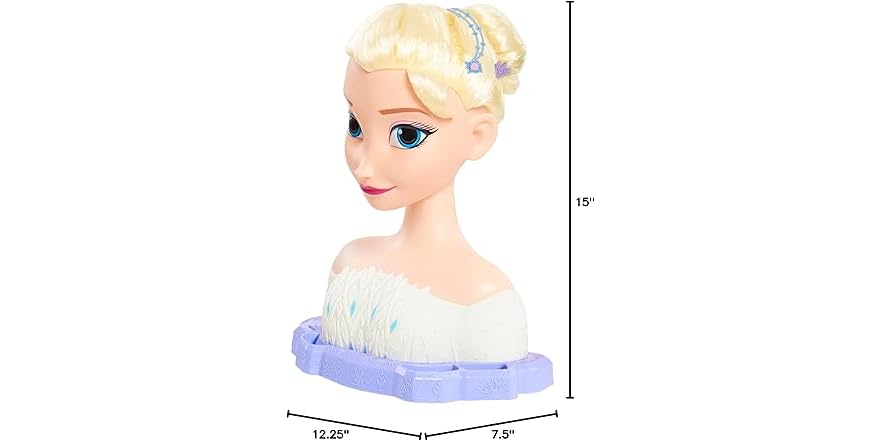 Disney Frozen Deluxe Elsa Styling Head