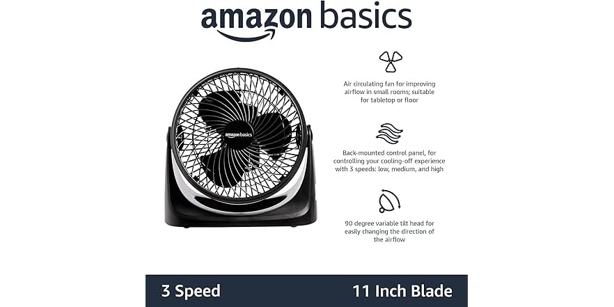Amazon Basics Air Circulator Fan