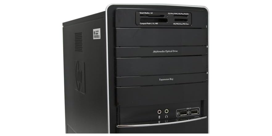 HP Quad Core Desktop Computer with 8GB RAM & 1TB Hard Drive