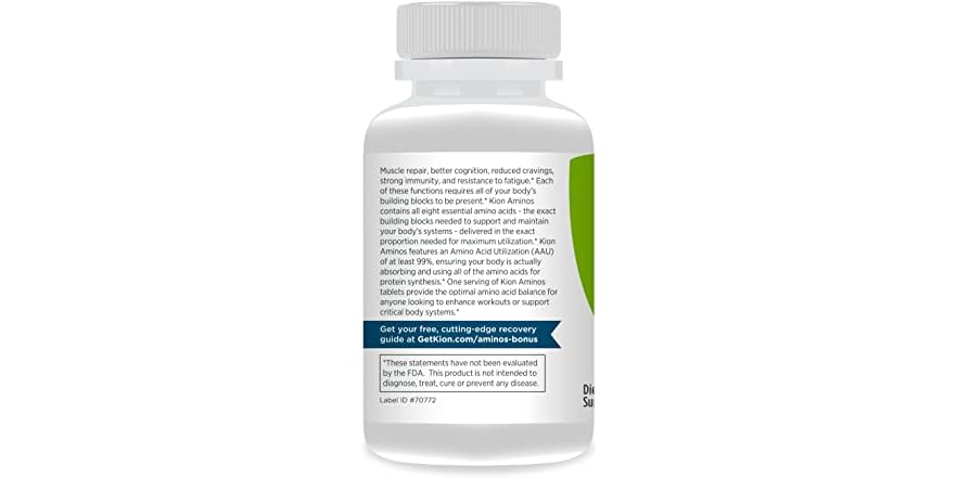 Kion Aminos Essential Amino Acids Tablet