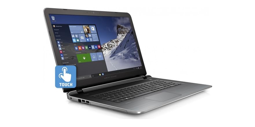 HP 17.3" Full-HD AMD A10 Touch Laptop