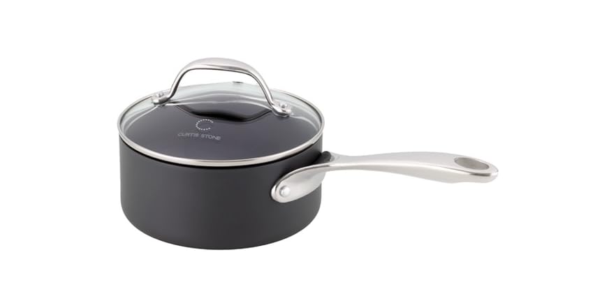 Curtis Stone 1.5 Qt. Nonstick Saucepan