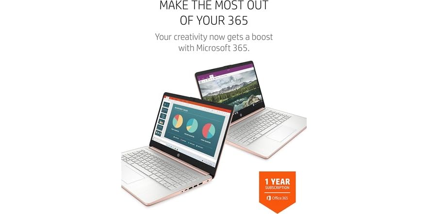 NEW HP 14" AMD Touch Laptop with Office 365 (Open Box)