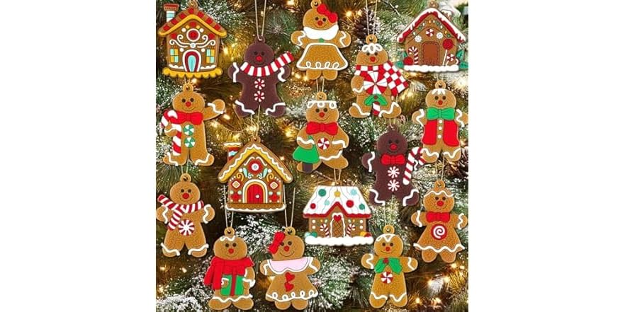 Generic 16Pcs Christmas Decorations