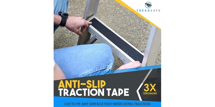 Treadsafe Anti-Slip Tread Tape (2-Pack)