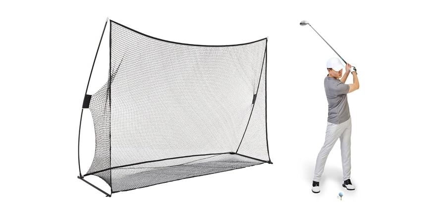 AmazonBasics Portable Driving Practice Golf Net