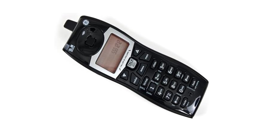 GE Cordless 5.8GHz Triple Handset Phone System with Digital Answering ...