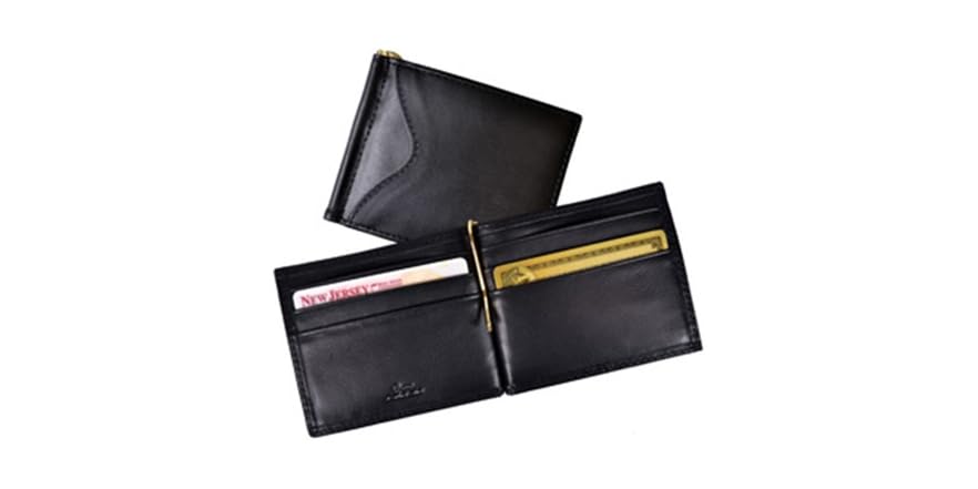 Anti-RFID Cash Clip Wallet w/ BT Tracker