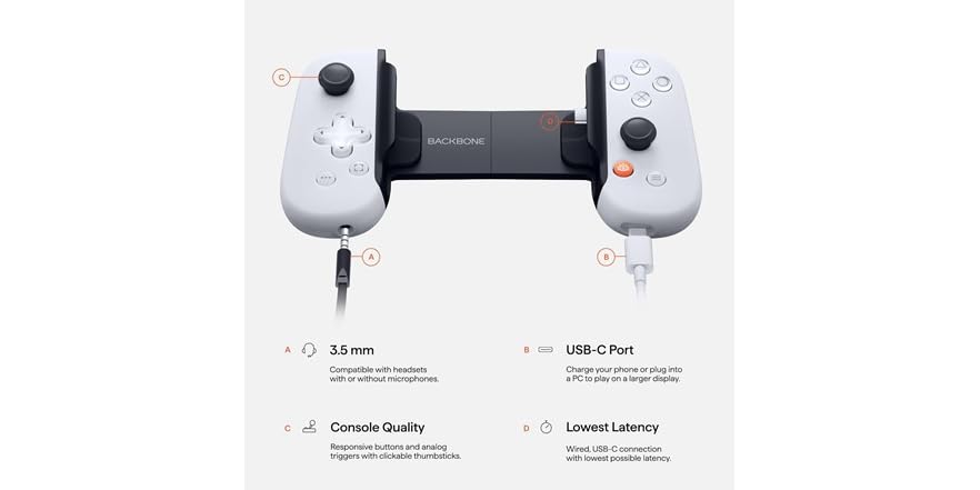 BACKBONE One Mobile Gaming Controller