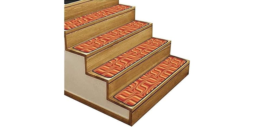 70s Retro Steps 13PCS Runners for Stairs