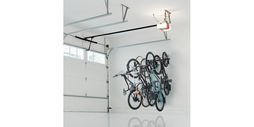 Garage Bike Rack Wall Mount Rail Rack