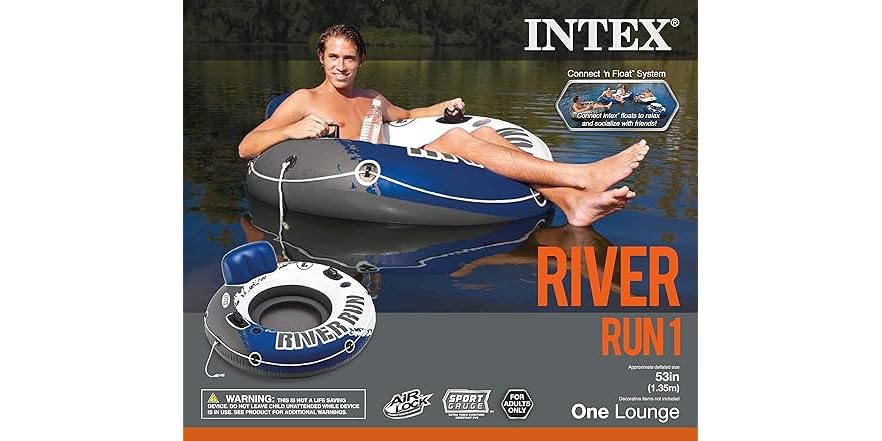 INTEX River Run Floating Lounge