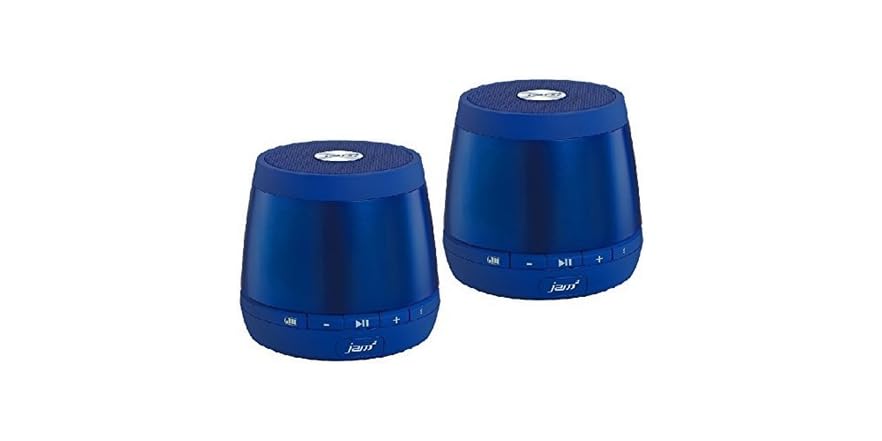 HMDX Portable Jam Plus Speaker, 2-Pack