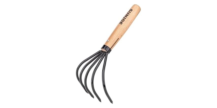 Nisaku NJP555 Japanese Steel Garden Claw Rake