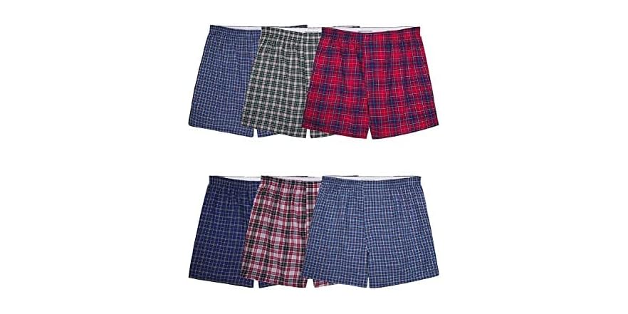 FOTL Tag-Free Boxers 6-PK | 3-XL