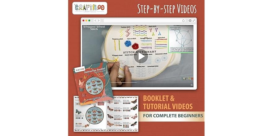 CRAFTILOO Embroidery Kit