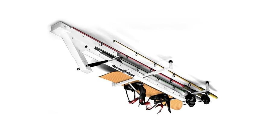 Retract-A-Rack Mounted Storage Unit