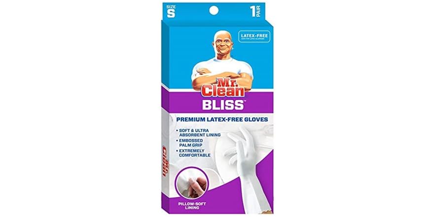 Mr Clean Bliss Premium LatexFree Gloves