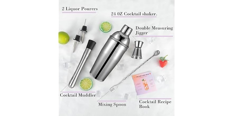 Semderm Cocktail Shaker Set