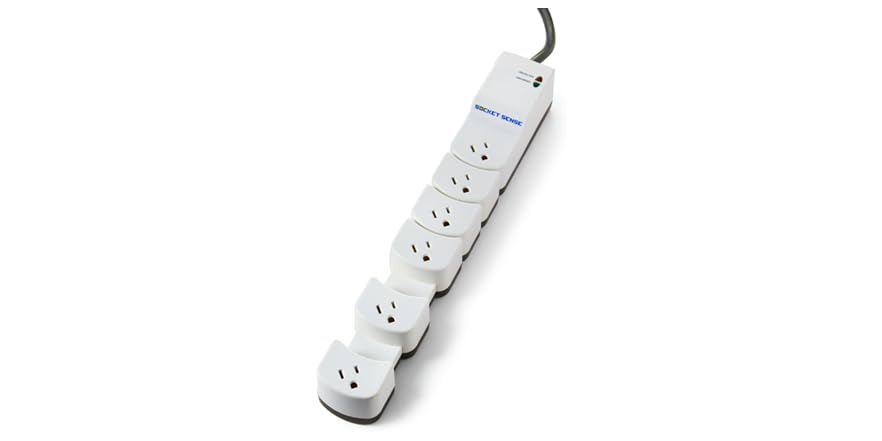 Socket Sense Surge Protector, 2160J,12ft