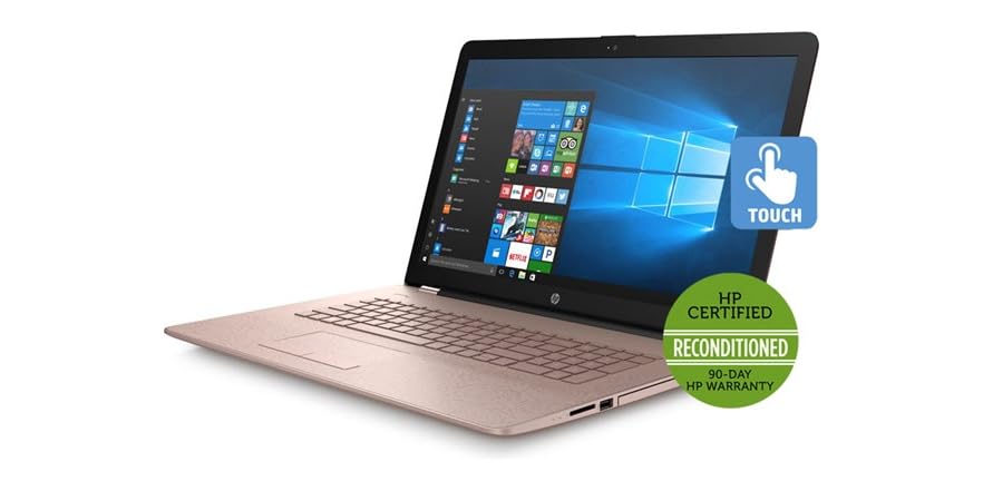 HP 17-Inch Touch Laptop with Office365