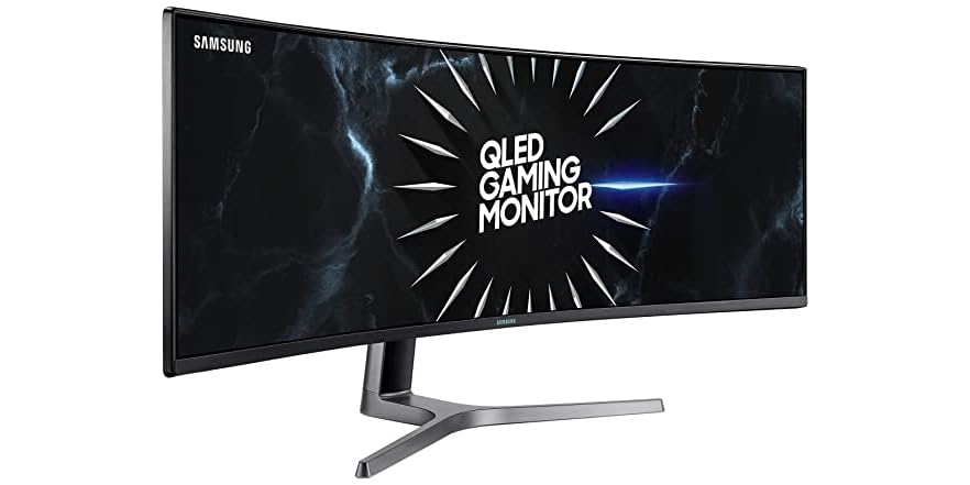 Samsung 49" Dual QHD Curved 120Hz QLED Gaming Monitor