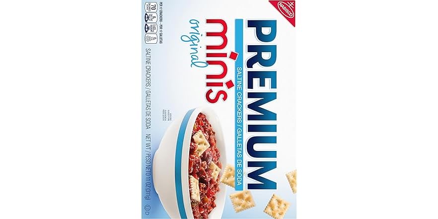 Premium Mini Saltines 11oz