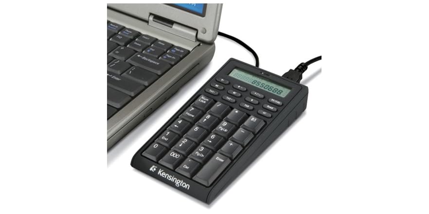 Kensington Laptop Keypad/Calculator with USB Hub