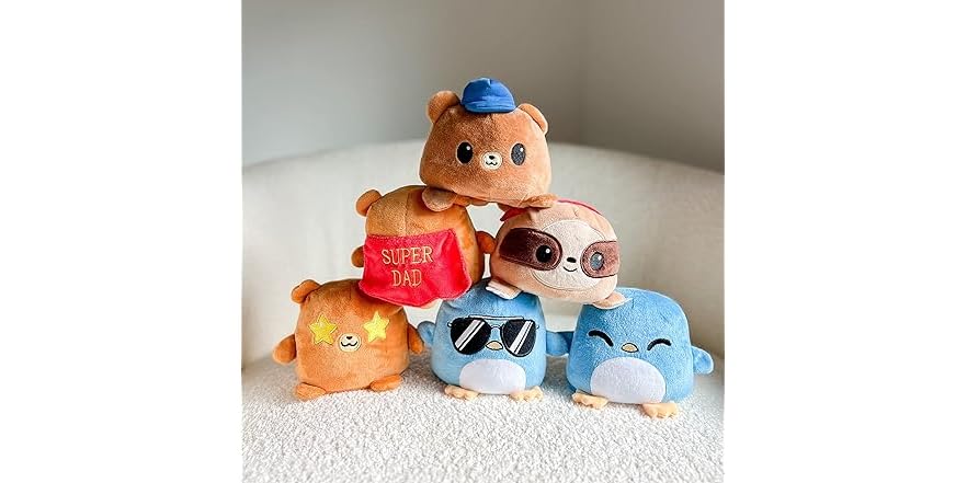 TeeTurtle Dad Hat Bear Plushie