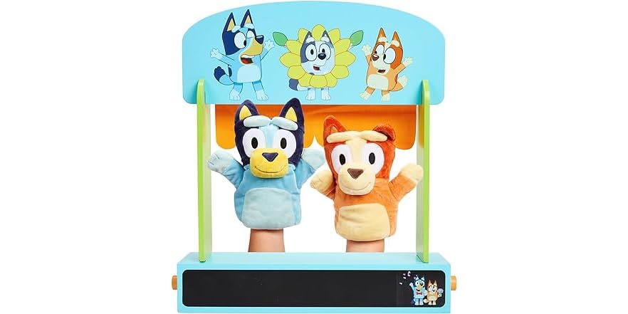 BLUEY – Wooden Puppet Theater