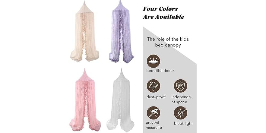 Hanging Children Princess Canopy Tent