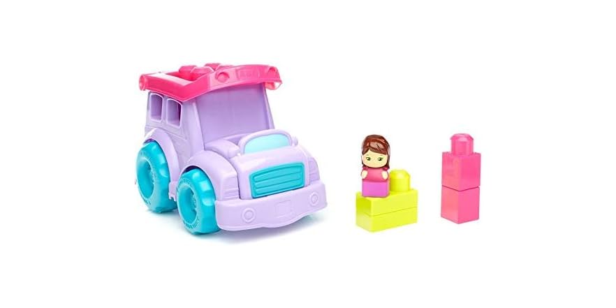 Mega Bloks Purple School Bus Kid's Set