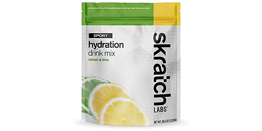 SKRATCH LABS Sport Hydration Drink Mix, Lemon Lime